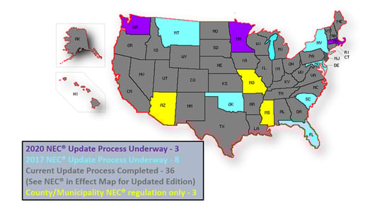 NJ and CA Adopt NEC 2017 (and the new rapid shutdown rules)