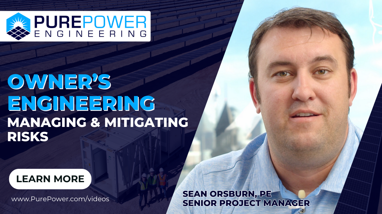 Owner’s Engineering: Managing & Mitigating Risks | Solar + Storage ...
